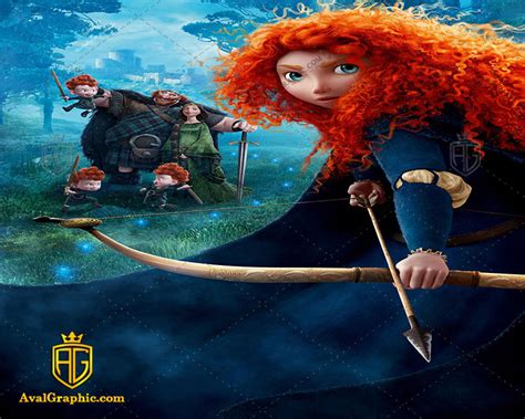 طرح کاغذ دیواری انیمیشن دلیر