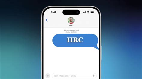 Iirc Meaning In Texts Explained Use Cases And Examples Fossbytes