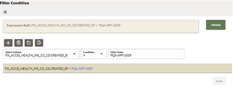 Creating Data Filters For New Form Definitions