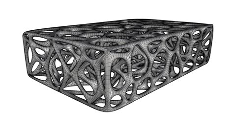 3d skeleton voronoi cells 3d model cgtrader