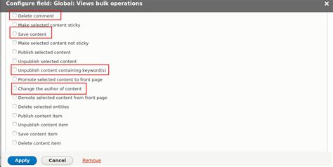 how to use the views bulk operations module in drupal 8 ostraining