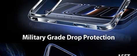 Mkeke For Iphone 17 Pro Max Case Clear Not Yellowing