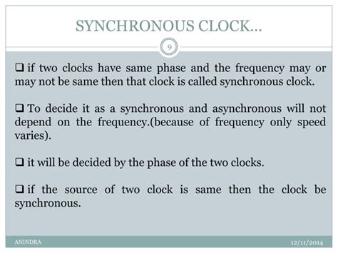 Synchronous And Asynchronous Clock Pdf Technology And Computing