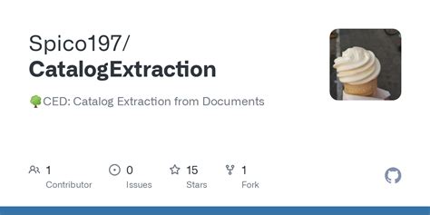 Github Spico197catalogextraction 🌳ced Catalog Extraction From Documents