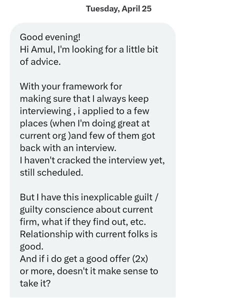 Hypothesis Interview Frequently Even If You Are Doing Well R