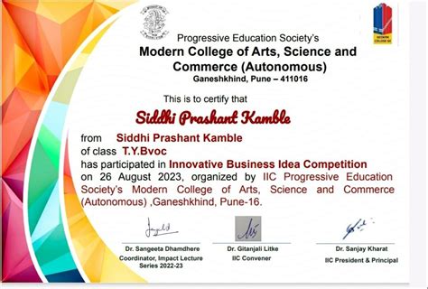 siddhi kamble on linkedin hello all i have successfully completed the