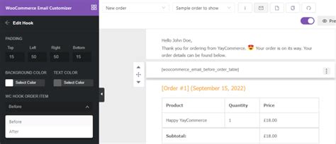 How To Better Customize Woocommerce Email Via Hooks