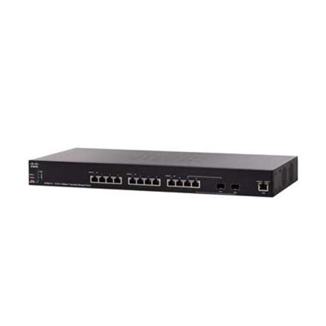 Cisco SX350X 12 12 Port 10GBase T Stackable Managed Switch