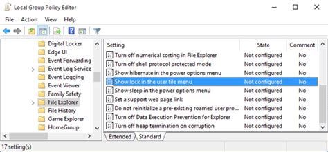 2 Options To Remove The Lock Option From Windows Start Menu Password Recovery