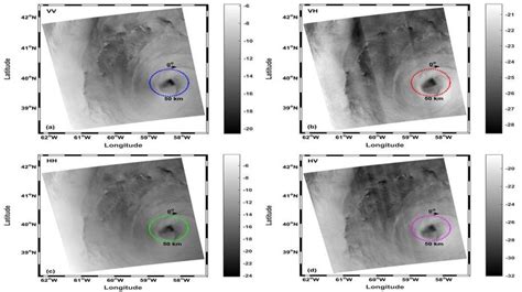 Quasi Synchronous Wide Swath Quad Polarization Sar Imagery Of Hurricane Download Scientific