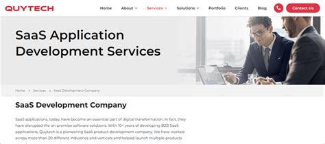 The Top 10 SaaS Application Development Services Companies 2025