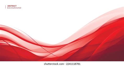 Vector Abstract Red Wavy Background Curve Stock Vector Royalty Free 2241118781 Shutterstock
