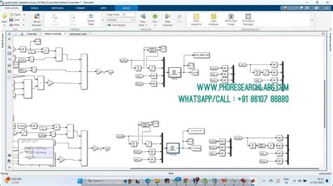 controlling of quadrotor uav using a fuzzy smc in simulink simulation