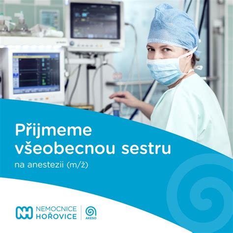 Alena Novotná na LinkedIn: Přijmeme všeobecnou sestru na anestezii (m/ž)! 🤩 Nastartujte svoji…