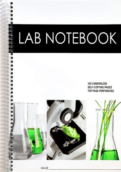 [pdf] Lab Notebook 100 Carbonless Pages Spiral Bound Top Page Perforated