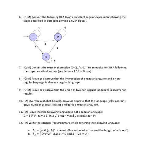 solved convert the following dfa to an equivalent regular