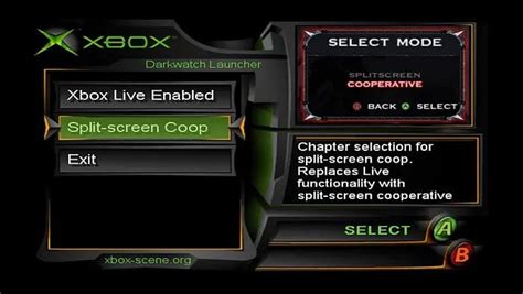 [scena xbox] rilasciato darkwatch launcher package v1 2 r biteyourconsole
