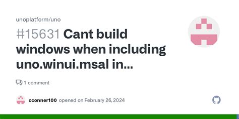 Cant Build Windows When Including Uno Winui Msal In Nugetpackages Issue Unoplatform