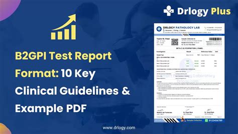 B2gpi Test Report Format 10 Key Clinical Guidelines And Sample Pdf Example