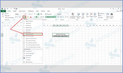 cara membuat garis penghubung bagan di excel hongkoong
