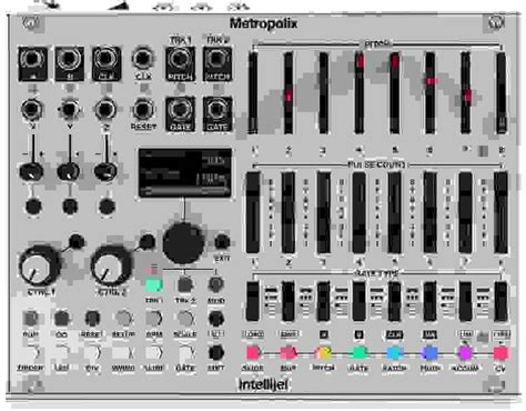 intellijel metropolix solo desktop multi track midi cv sequencer
