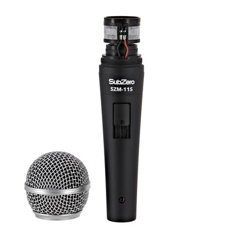 Subzero Dynamic Vocal Microphone With Switch 3 Pack At Gear4music
