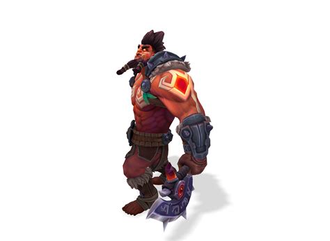 Stl File Rageborn World League Of Legends 3d Print Model 🗺️ ・3d