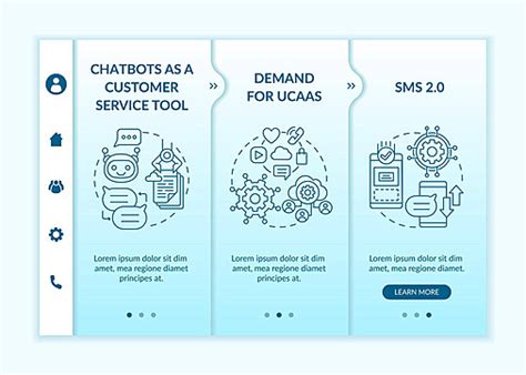 Messaging Software Trend Onboarding Vector Template Application Mobile