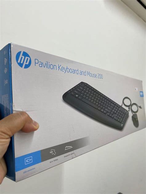 HP Pavilion Keyboard & Mouse 200, Computers & Tech, Parts & Accessories ...