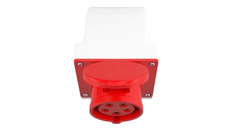 Three Phase Socket 3d Model Turbosquid 2068776