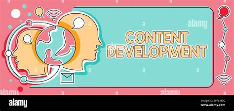 Inspiration Showing Sign Content Development Business Approach Interaction Between Satisfied