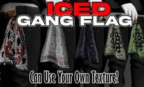 Make Fivem Custom Chain Fivem Gang Clothing Custom Pocket Flag
