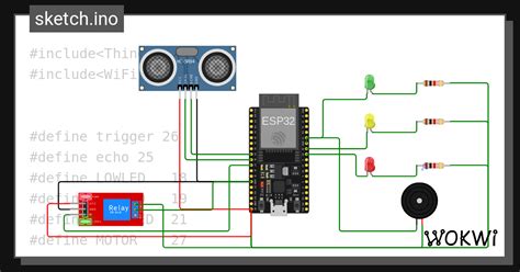 Water Controller Wokwi Esp32 Stm32 Arduino Simulator