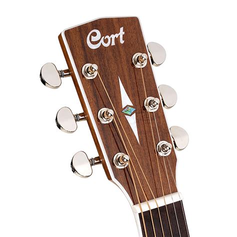 Cort GA5F-Koa Cutaway Acoustic-Electric Guitar (Natural) - The Guitar Store