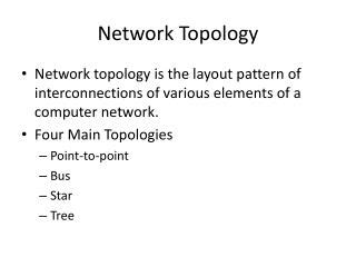 PPT Network Topology PowerPoint Presentation Free Download ID 2051688
