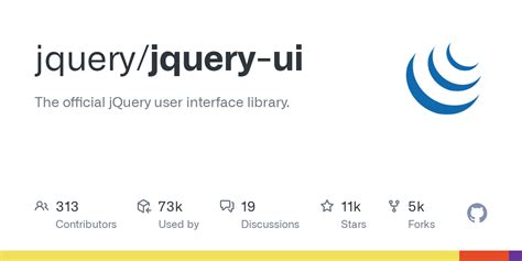 Github Jqueryjquery Ui The Official Jquery User Interface Library