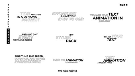 Text Animation Mogrt Titles Ft Animation And Bundle Envato