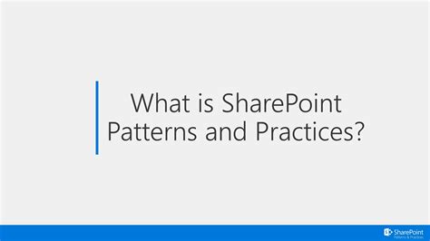 Introduction To Sharepoint Patterns And Practices Pnp Ppt