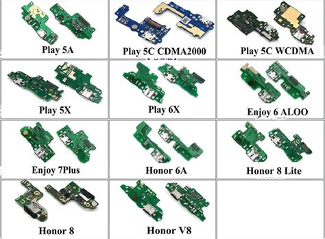 Qian Simai Micro Usb Port Charging Charge Board Repair For Huawei Honor Play A X C X Enjoy