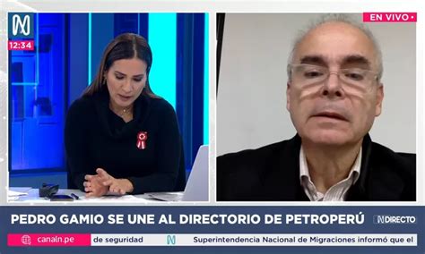 Pedro Gamio Sobre Candidatura De Eduardo Salhuana Y Sus Vínculos Con La