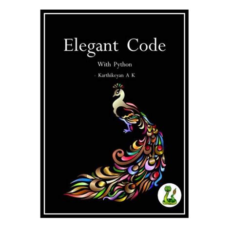 قیمت و خرید کتاب elegant code with python اثر karthikeyan a k انتشارات