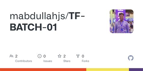 Github Mabdullahjs Tf Batch