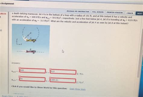 Solved Assignment Message My Instructor Full Screen Printer