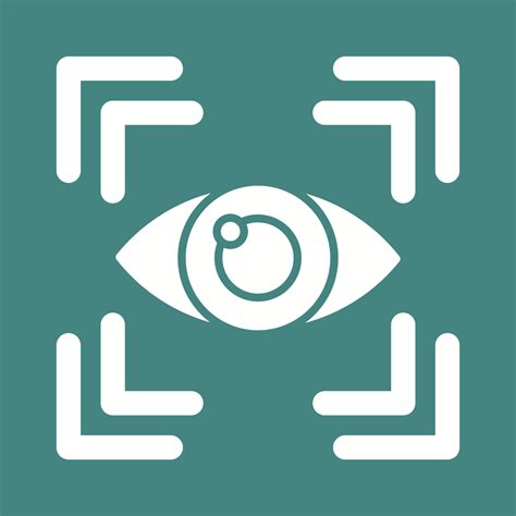 Eye Scan Vector Icon 20281815 Vector Art At Vecteezy