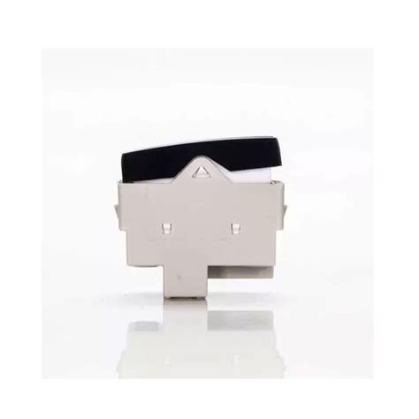 Interruptor Duplo Simples Para Móveis 10a Ebony Preto