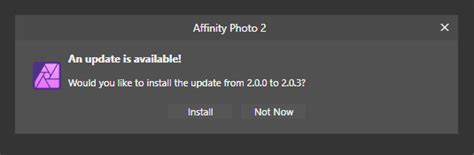 2 0 3 photo what s new feedback for the affinity v2 suite of