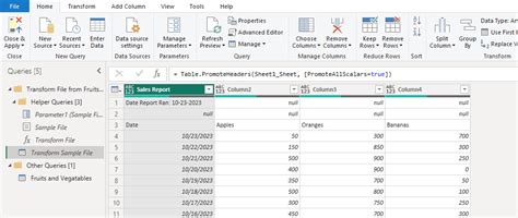 Power Query Helper Queries And Sample Files Explained