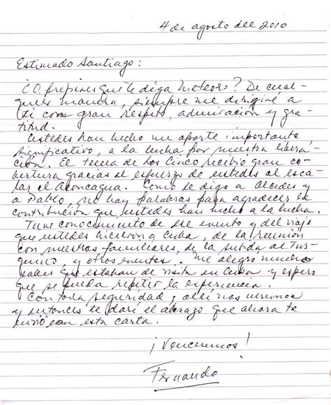 Carta De Sufrimiento Extremo