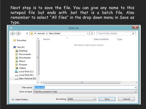 secure your folder with password without any software ppt