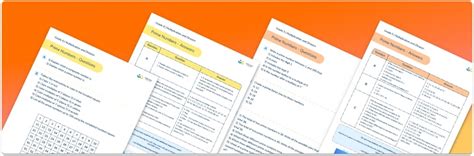 Free Prime Numbers Worksheets Third Space Learning